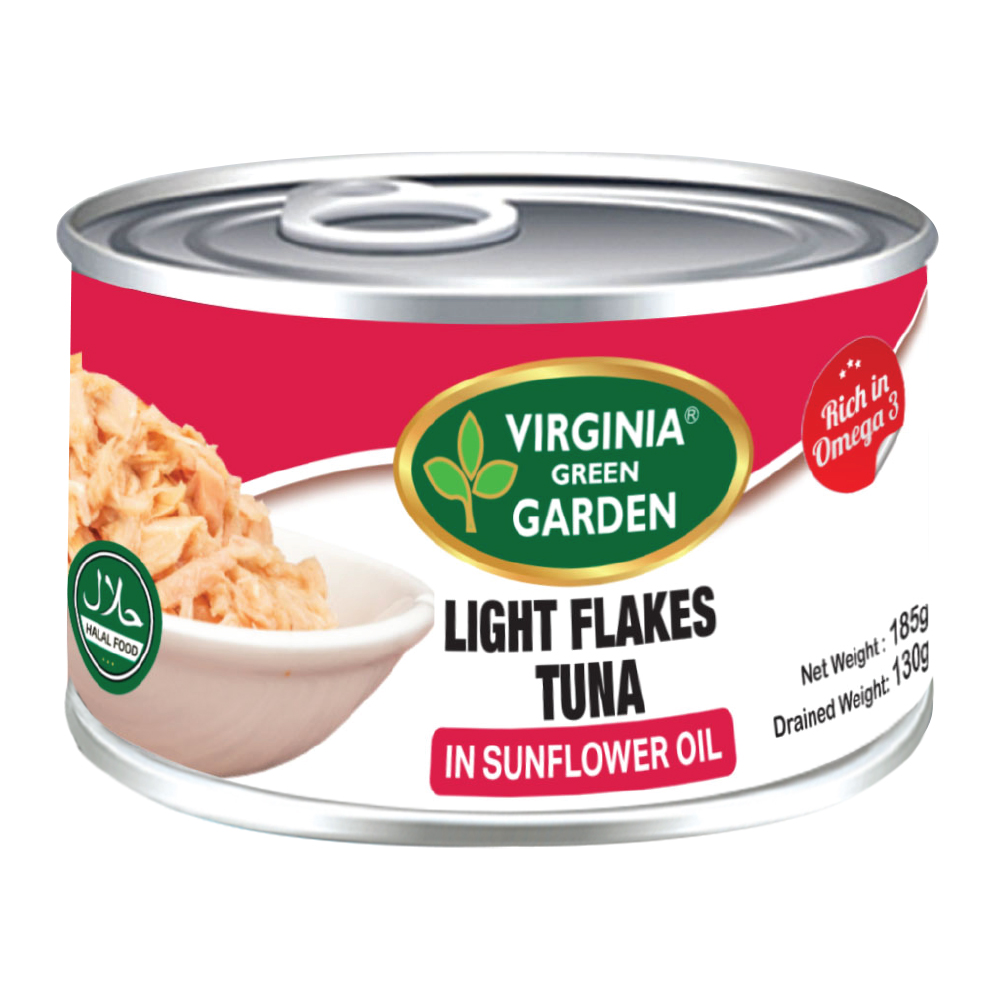 LIGHT MEAT TUNA FLAKES IN SUNFLOWER OIL – RANREA
